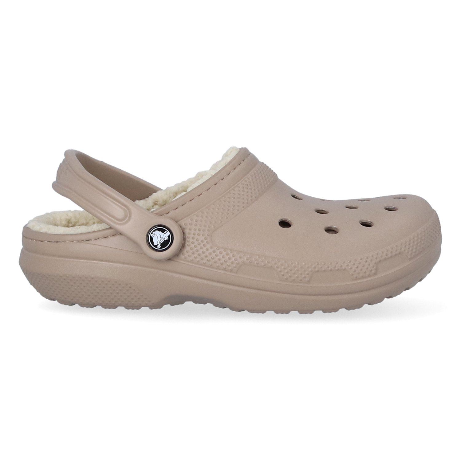 Crocs Classic Lined Clogs Beige | CR203591-2YB | Bartogi Deutschland